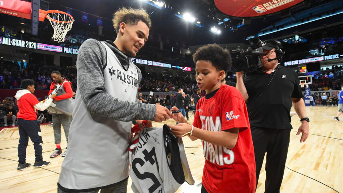 Trae Honored to Receive NBA Cares Community Assist Award · The Trae Young Family Foundation ...